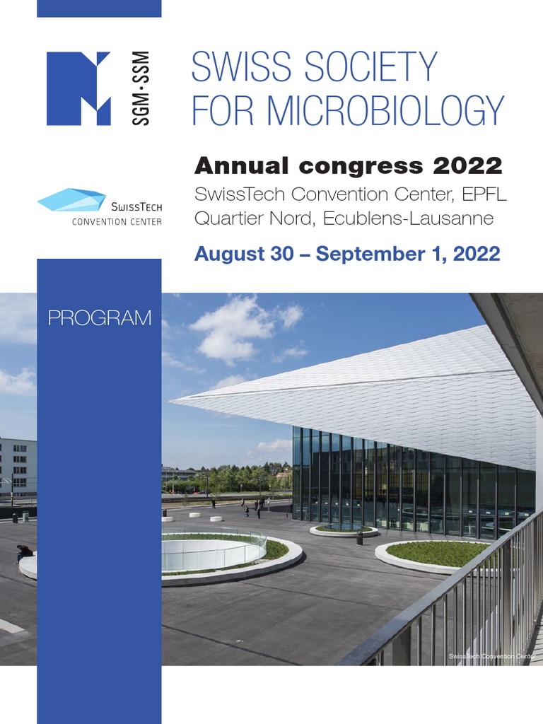 SSM 2022 - General Program-1 | PDF | Microbiology | Microscopy