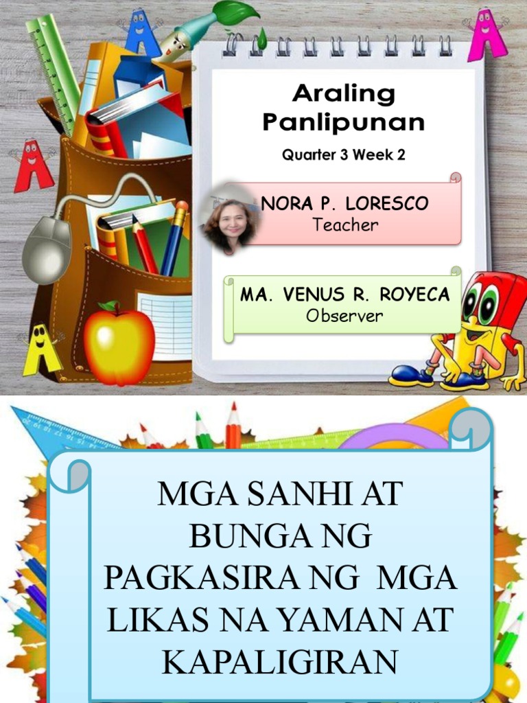 Aral Pan 2 3rd Quarter Week 2 Rpms PPT 2022 23 | PDF