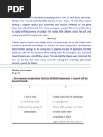 ACER Hast Sample Question Booklet 2023 | PDF | Thought | Reading ...