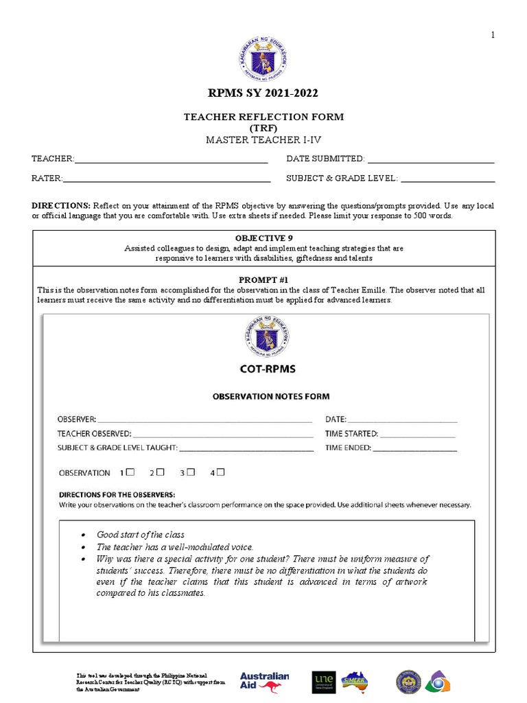 Master Teachers - TRF AMA - EXPLICIT CO2 | PDF | Learning | Teachers