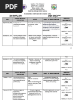 COT Rating Sheet for Highly Proficient Teachers | PDF | Teachers | Learning