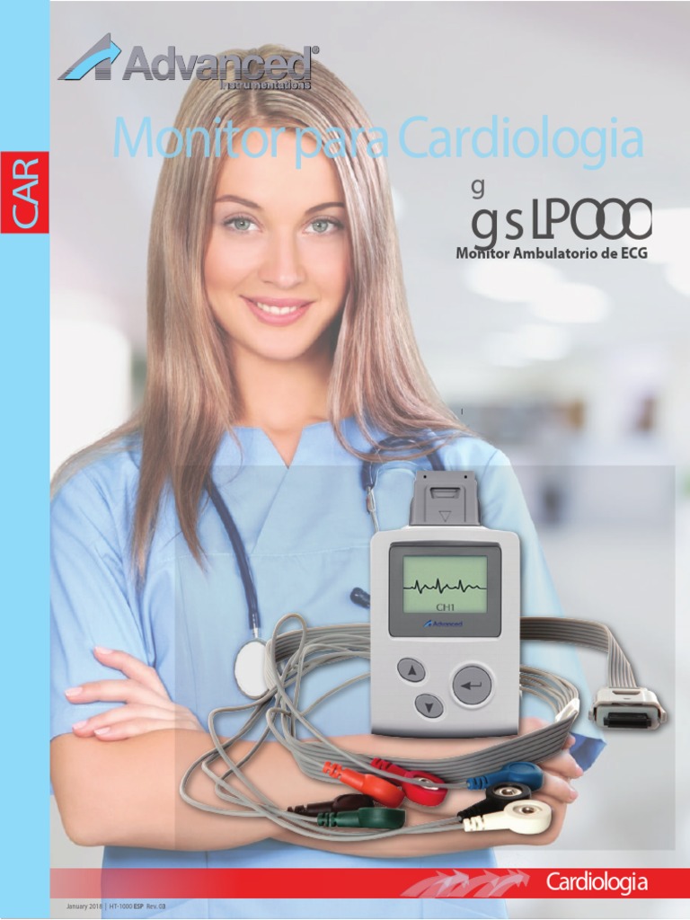HT-1000 Spa | PDF | Electrocardiografia | USB
