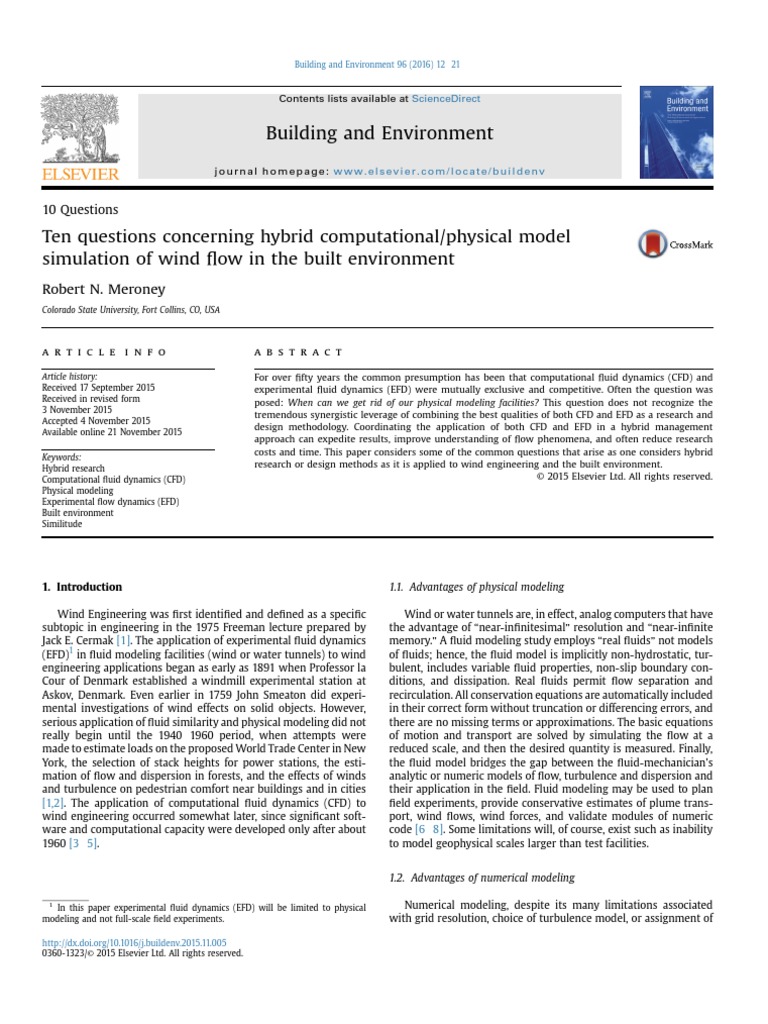 Ten Questions Concerning Hybrid Computational Physical Mod - 2016 ... Ten Questions Concerning Hybrid Computational Physical Mod - 2016 ...