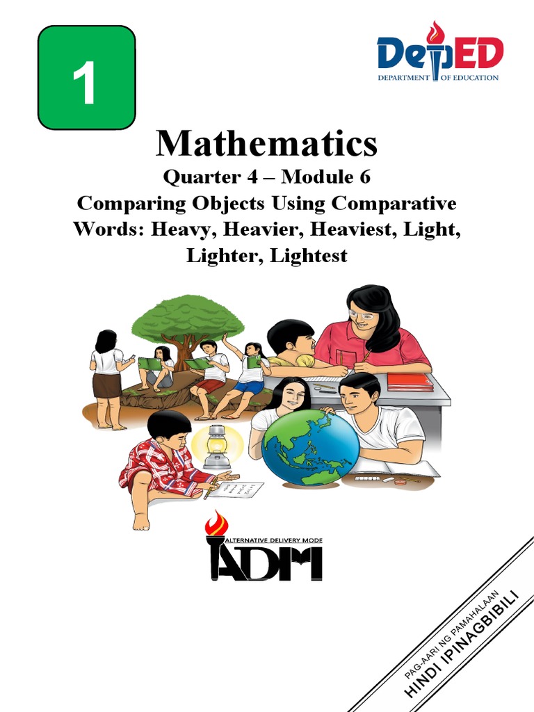 EDITED ADM MATH1 - Q4 - Module 6 | PDF