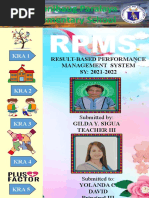 Ipcrf Cover Page | PDF | Educational Assessment | Teaching Method