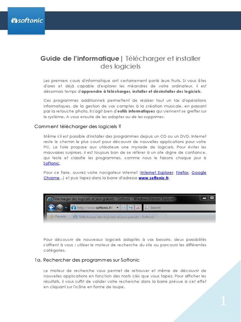 Guide de Linformatique | PDF | Installation (Programmes informatiques ...