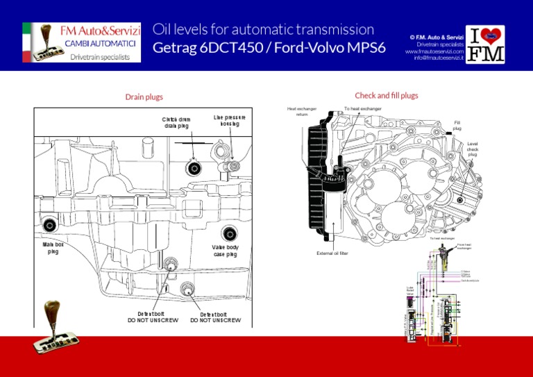 Oil Level Getrag MPS6 - ENG | PDF | Valve | Chemical Engineering