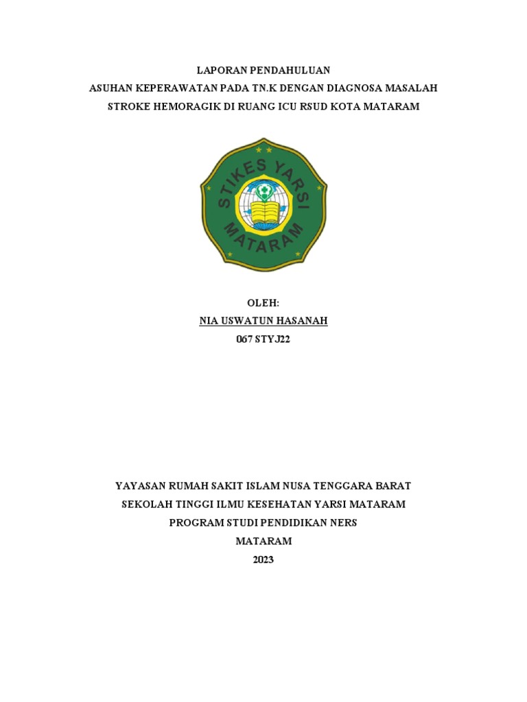 LP Stroke Hemoragik | PDF