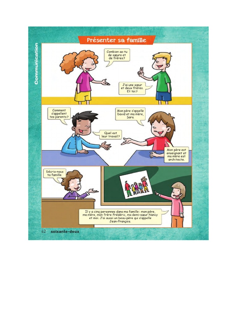 Présenter Sa Famille | PDF