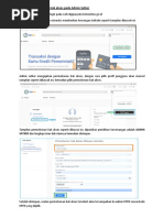 Panduan Akses Aplikasi SEHATI Kemenkeu | PDF