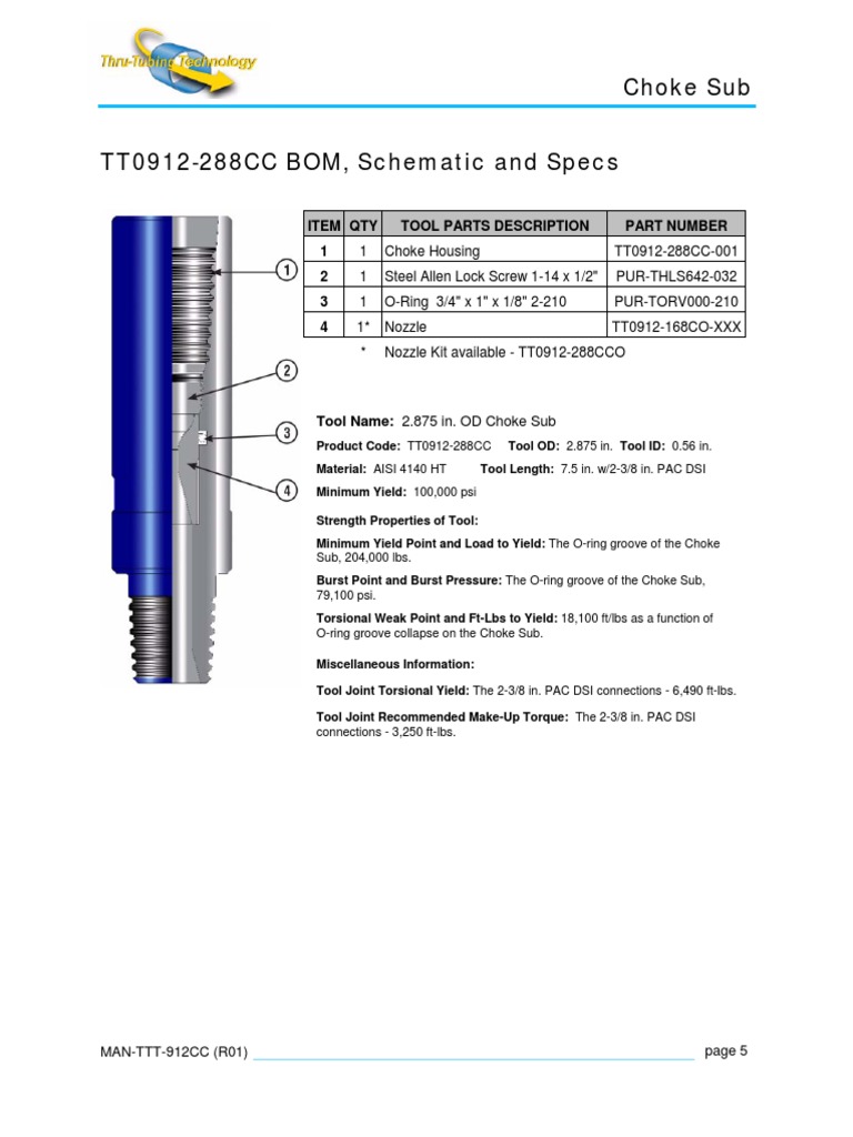 2 3-8 DSI PAC Make Up Torque | PDF
