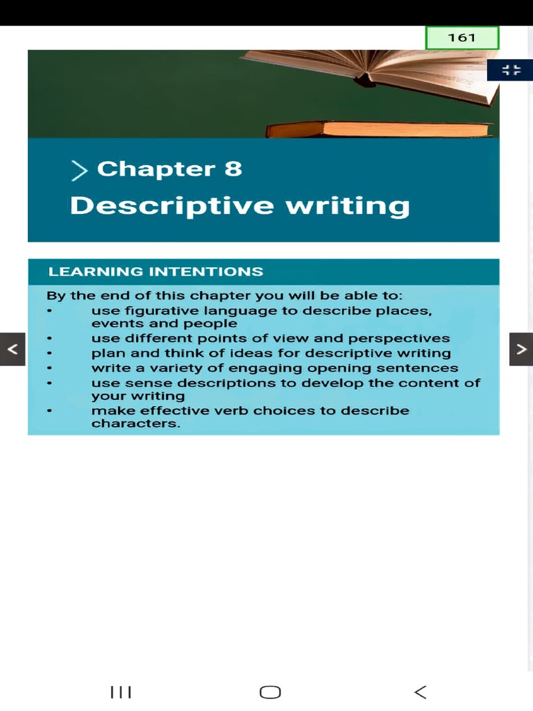 O Level English Chap 8 & 9 | PDF | Narration | Metaphor