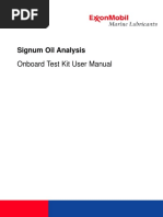 CASTROl Caremax Oil Test Kit Operation Manual | PDF