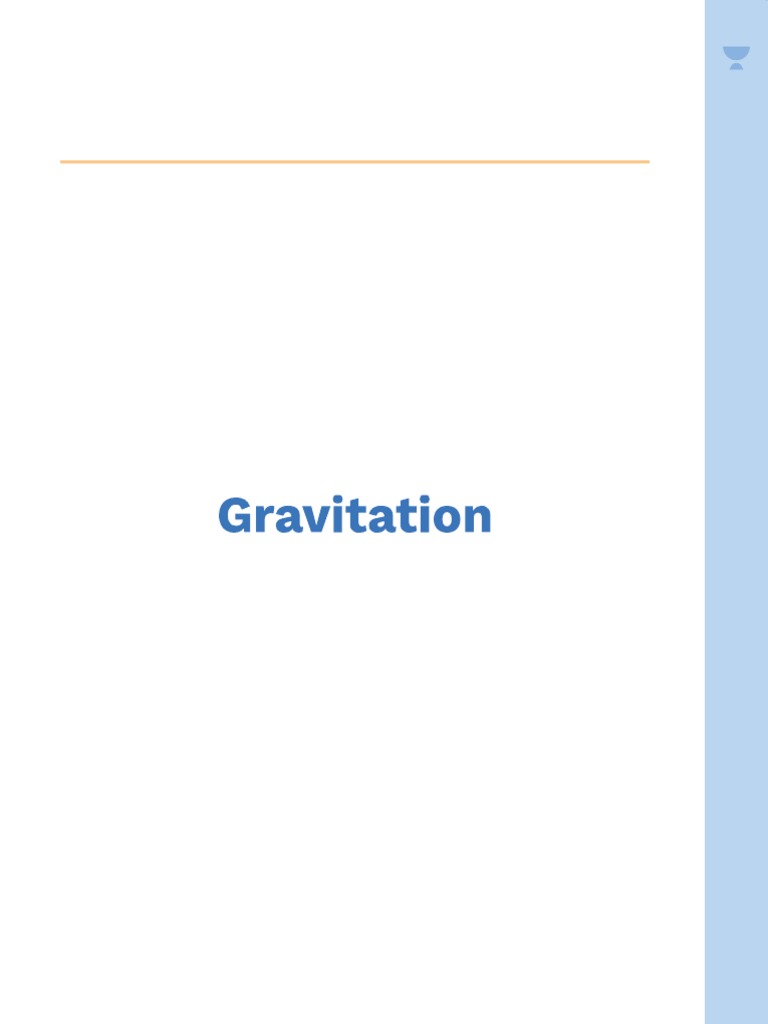 NEET UG Physics Gravitation Final-1 | PDF