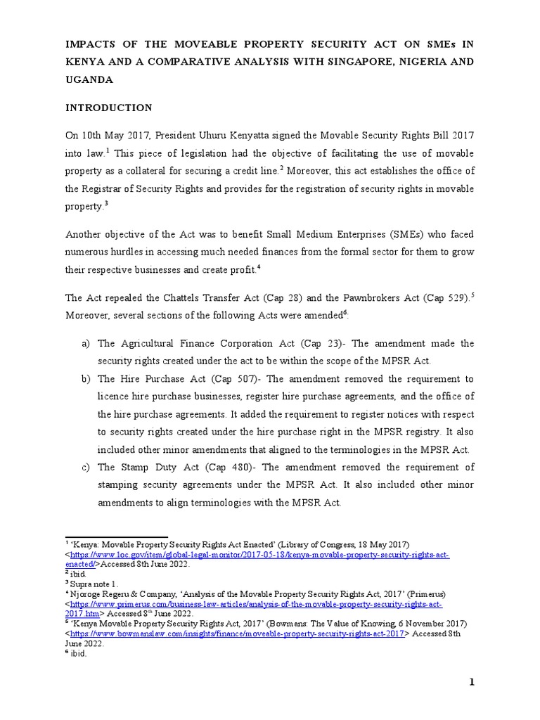 Commercial Transactions Project Work-First Draft | PDF | Security ...