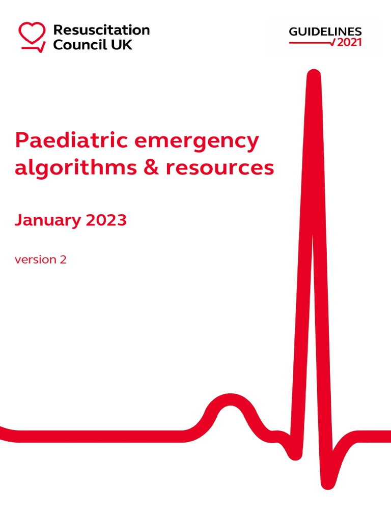 Pediatric Emergency Guidelines | PDF | Cardiopulmonary Resuscitation ...