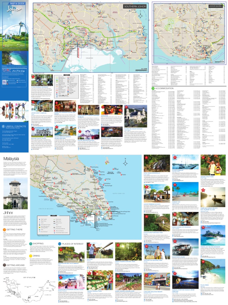 Johor Map & Guide - IDB | PDF