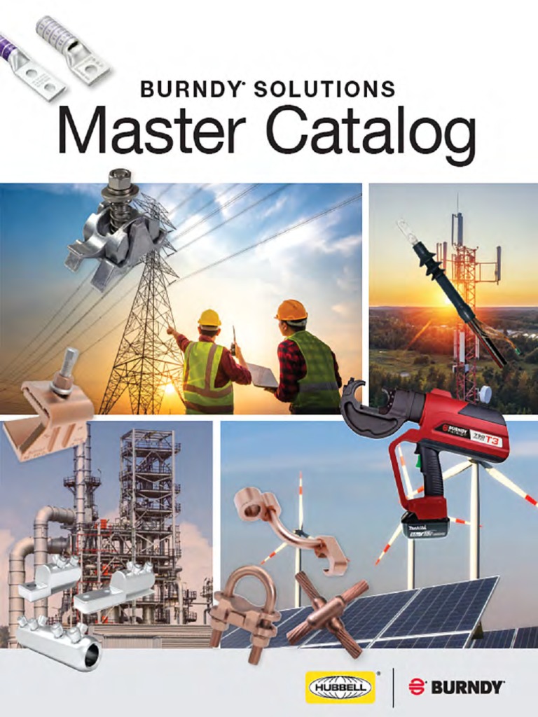 2022 BURNDY Master Catalog | PDF | Screw | Electrical Conductor