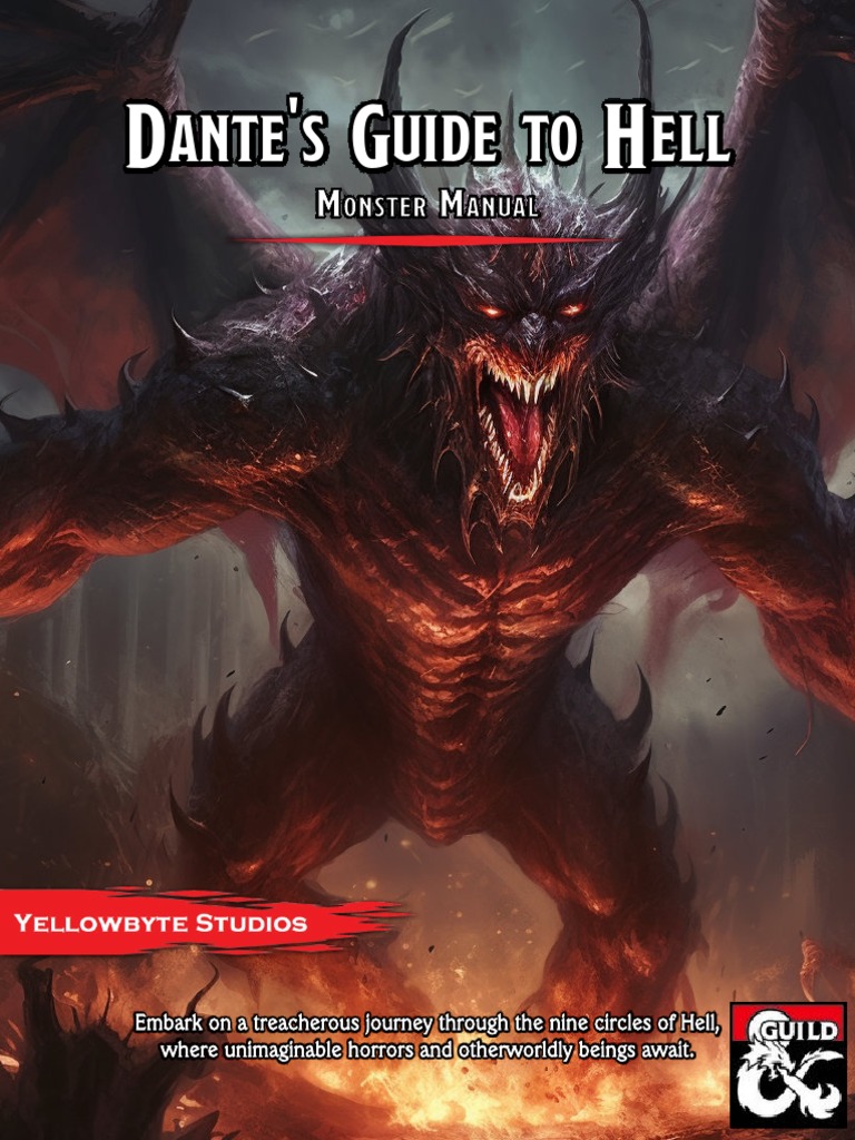 717023-Dantes Guide To Hell - Monster Manual | PDF | Ghosts | Demons