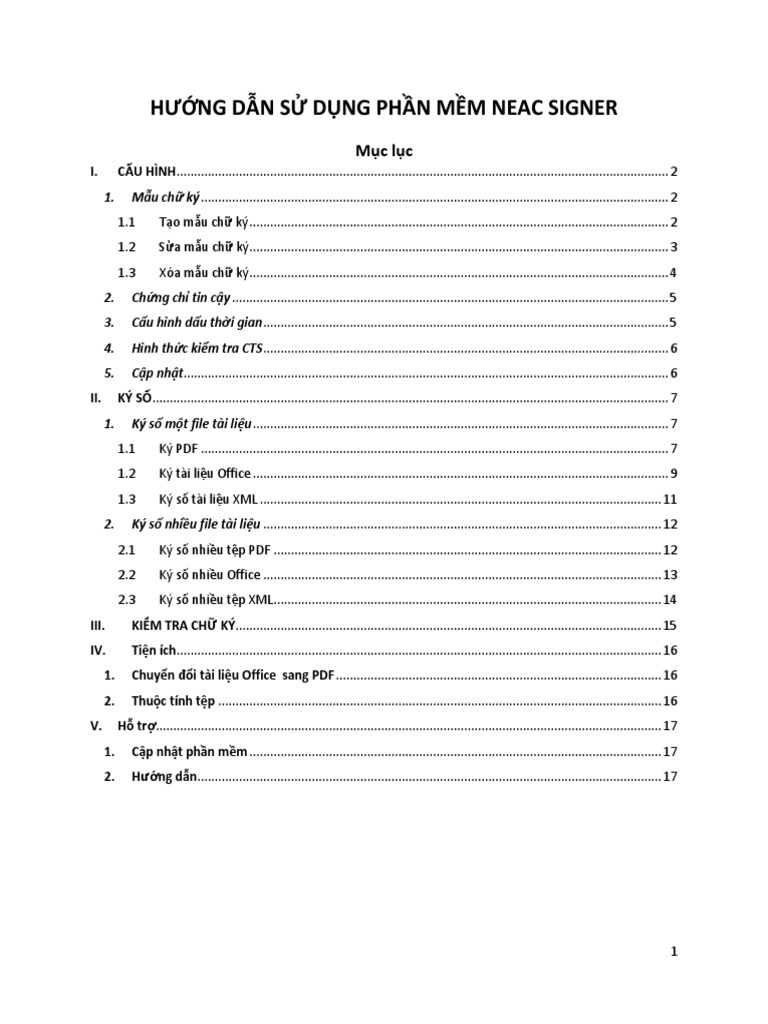Tai Lieu Huong Dan Neac Sign | PDF