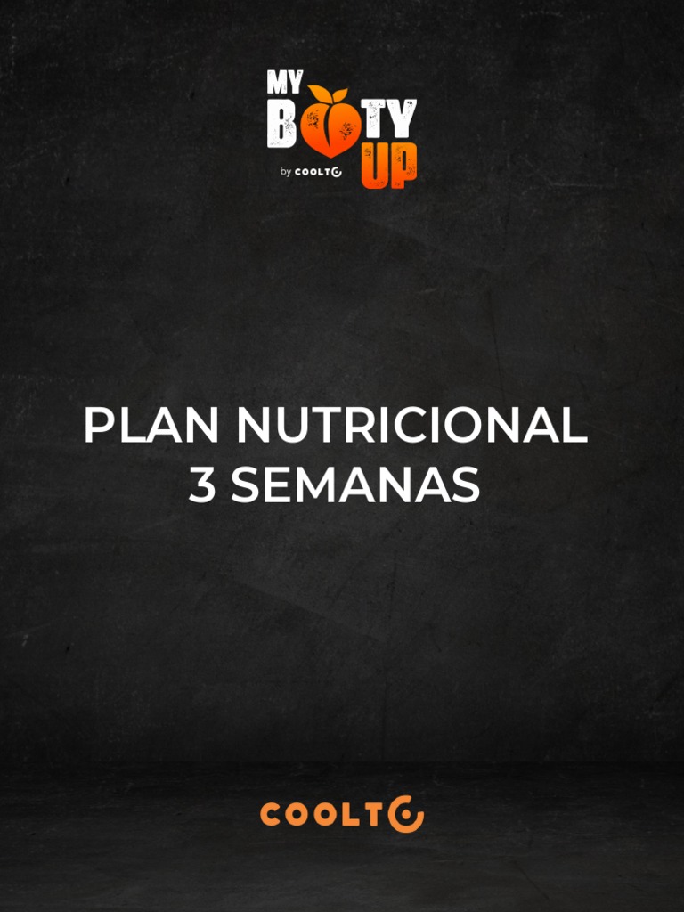 Mbu Plan Nutricional Semanas 2 3 4 | PDF | Alimentos | Nutrición