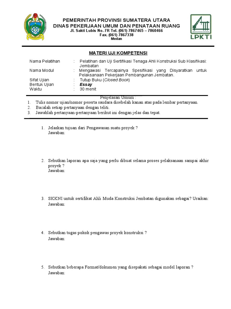 2023-MUK-ESSAY-Modul-Spesifikasi Mutu | PDF