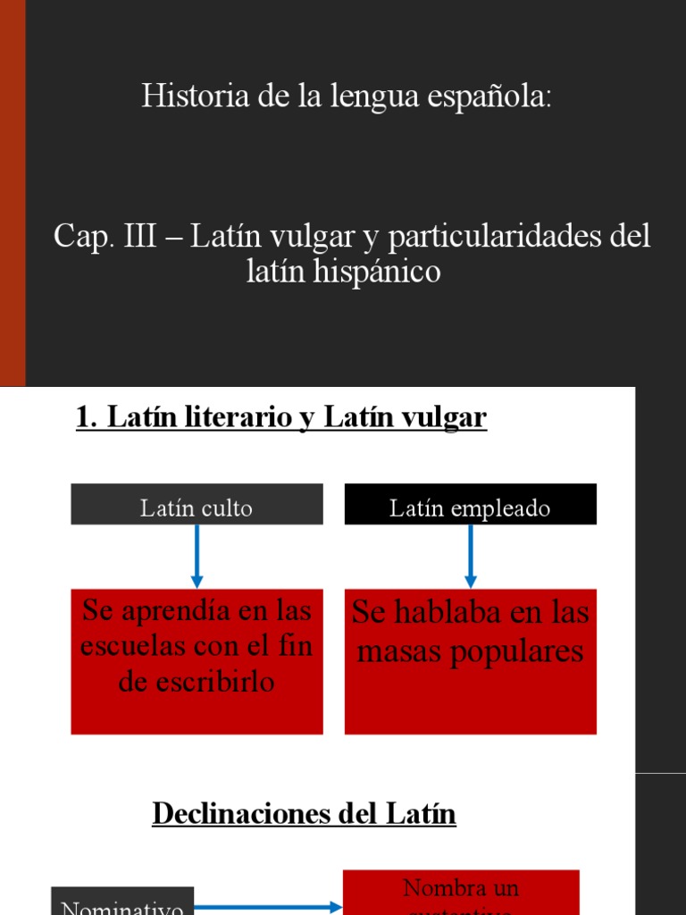 Latín | PDF | latín | Tipología Lingüística
