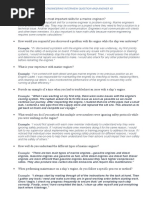 Common Engine Cadet Interview Questions | PDF | Internal Combustion ...