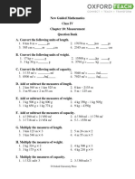 ICSE Class 5 Maths Sample Paper 1 | PDF