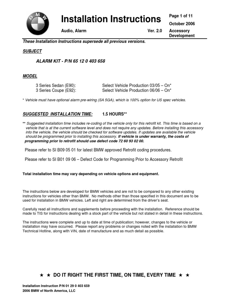 E90 Alarm Retrofit | PDF | Electrical Connector | Vehicle Technology