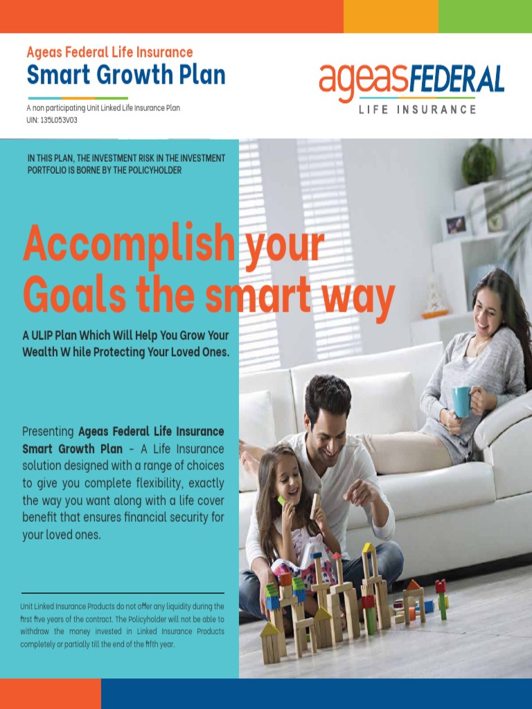Ageas Federal Smart Growth Plan Overview | PDF | Insurance | Investment ...