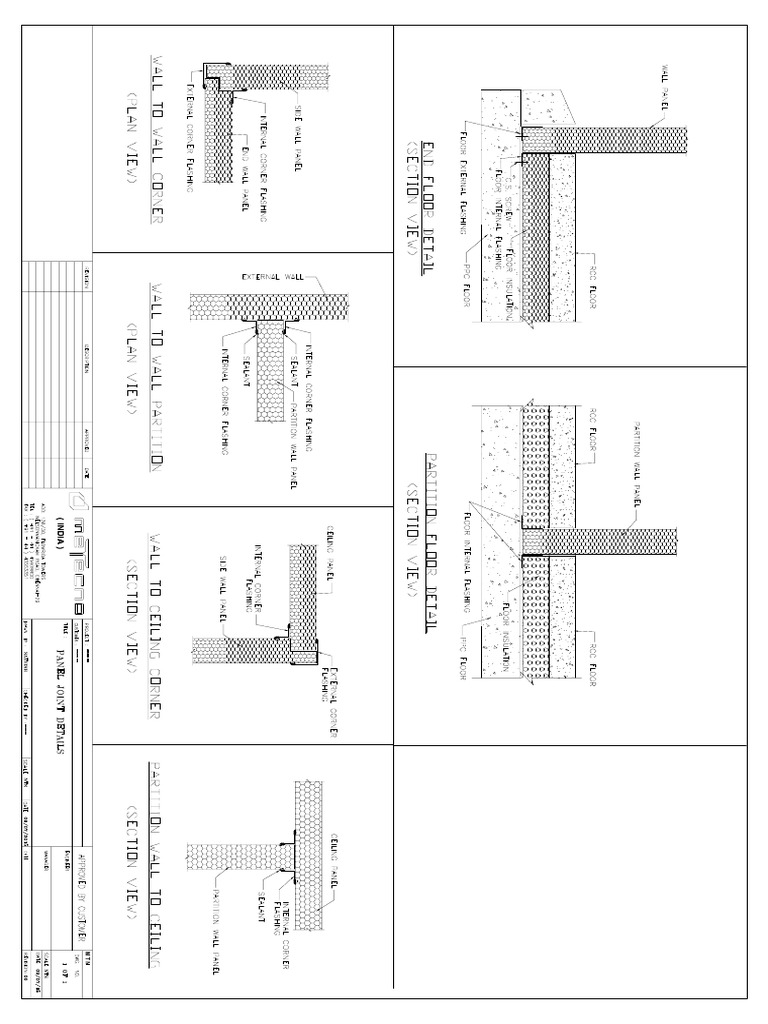 Panel Joint Details | PDF