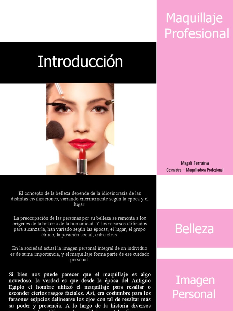Maquillaje | PDF | Color | Productos cosméticos