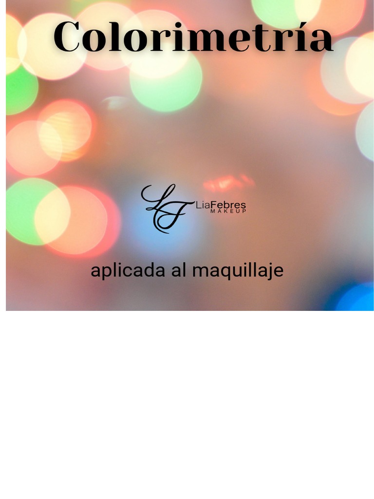 Colorimetria Guía Completa | PDF | Color | Amarillo