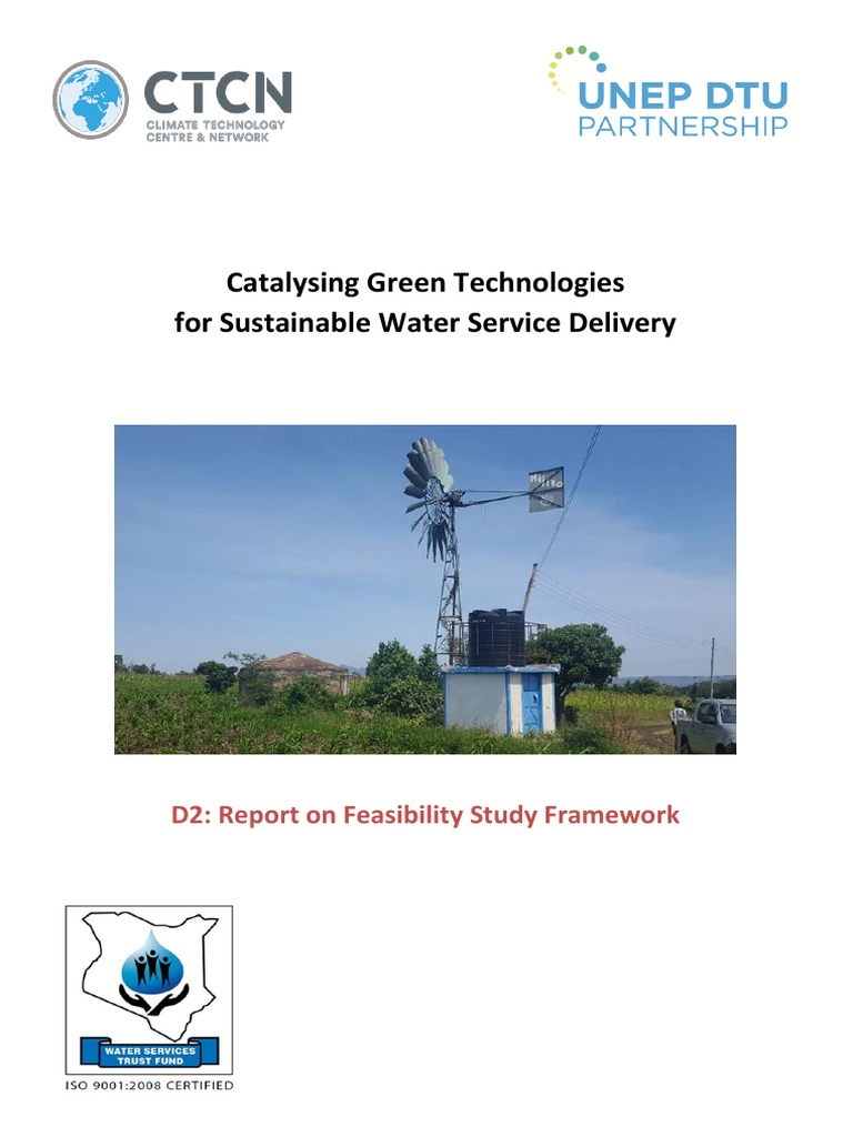 Pre Feasibility Study Framework Report Final Pdf Feasibility Study