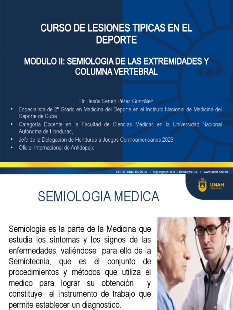 Clase II SEMIOLOGIA DE LAS EXTREMIDADES Y COLUMNA VERTEBRAL - PRUEBAS ESPECIALES | Descargar ...