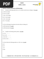 Grade 4 Mathematics Project Term 3 2024 - 051352 | PDF | Mathematics