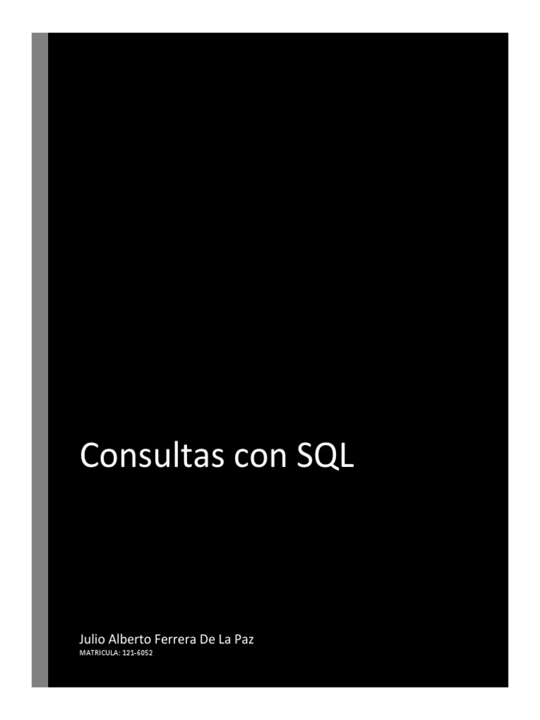 Consulta Con Distinct | PDF | SQL | Cibernética Consulta Con Distinct | PDF | SQL | Cibernética