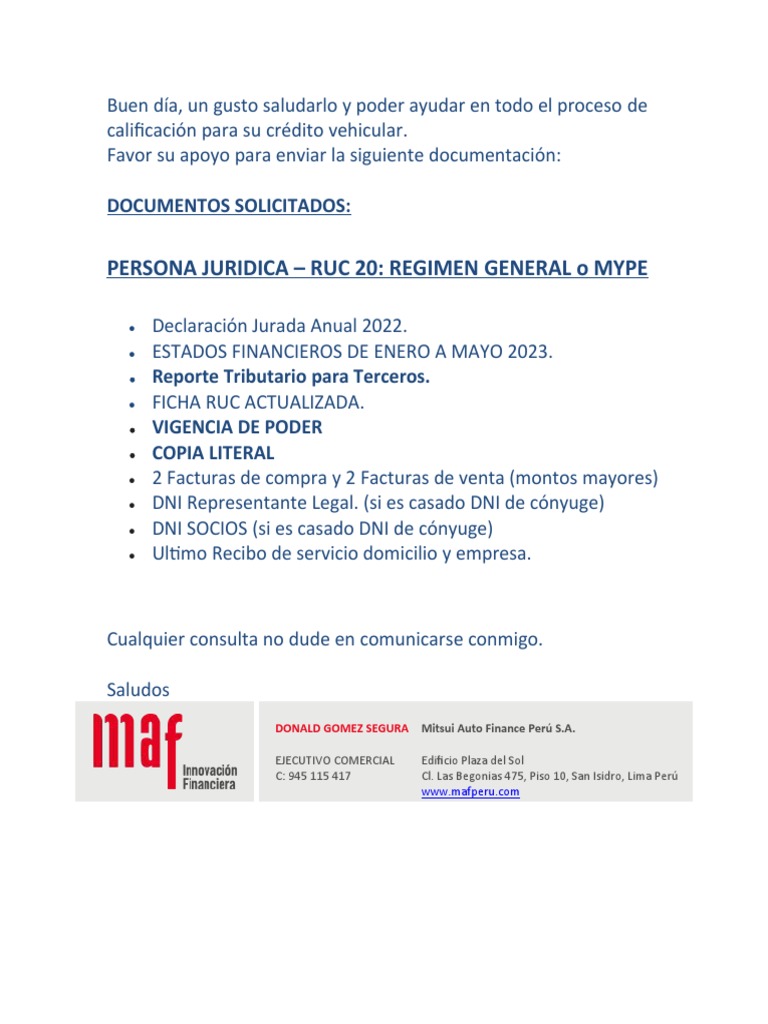 Documentos Varios | PDF