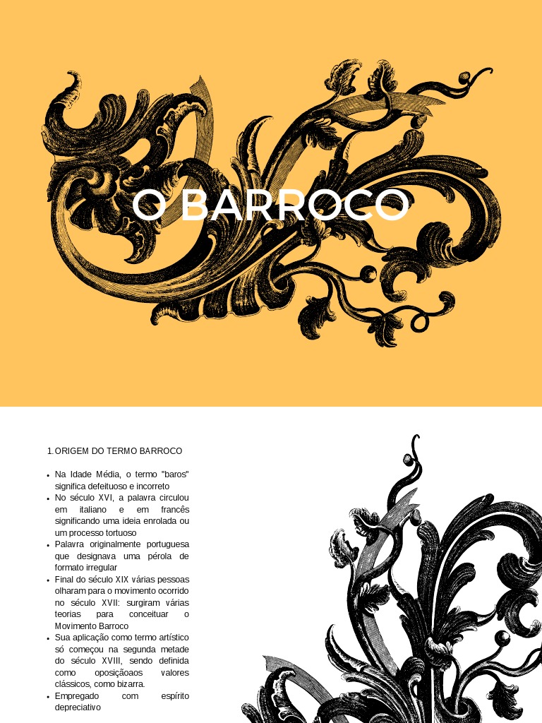 Aula 07 - O BARROCO | PDF | Barroco | Renascimento