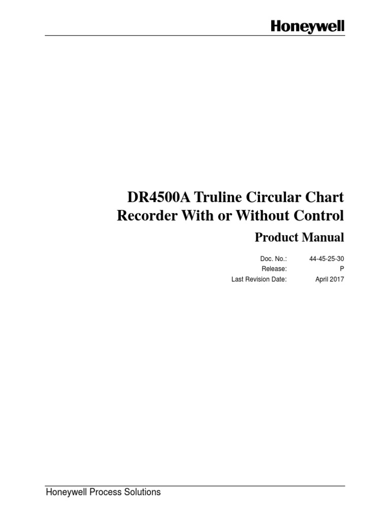 DR4500A Truline Circular Chart | PDF | Parameter (Computer Programming) | Electrical Engineering