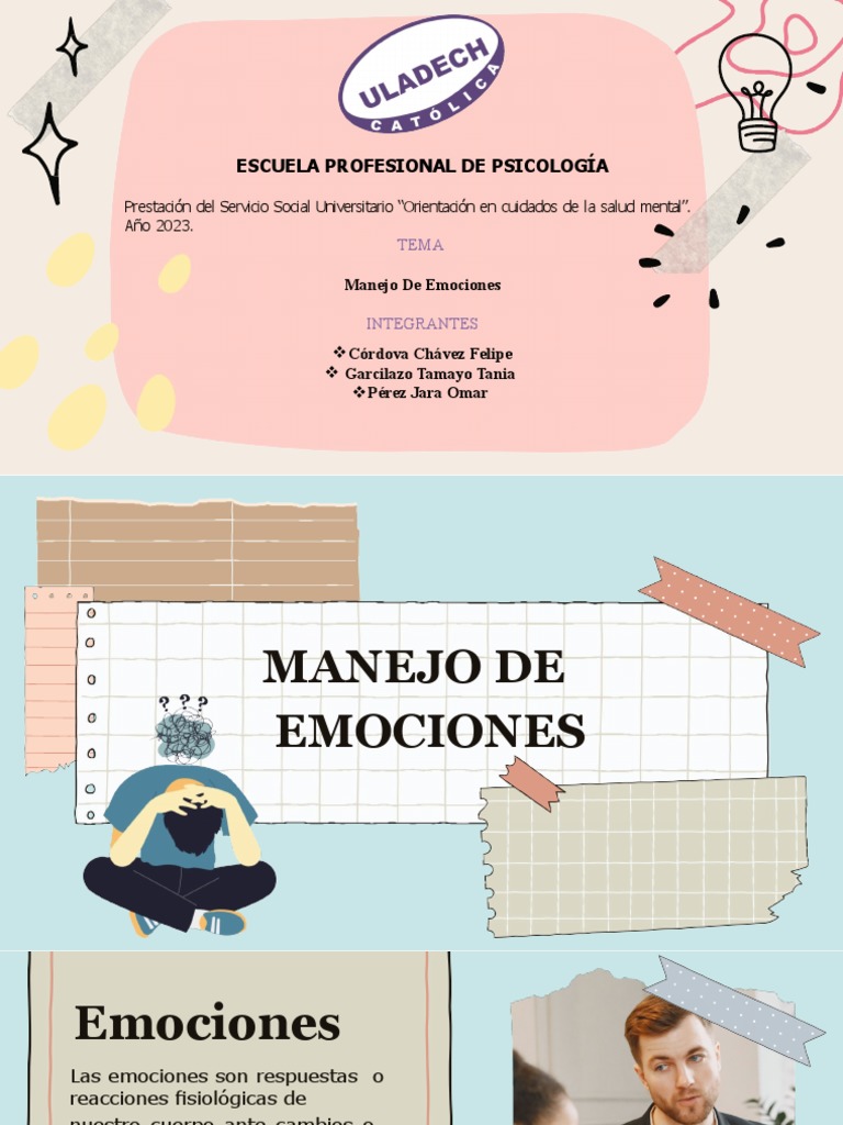 Manejo de Emociones | PDF | Las emociones | Empatía