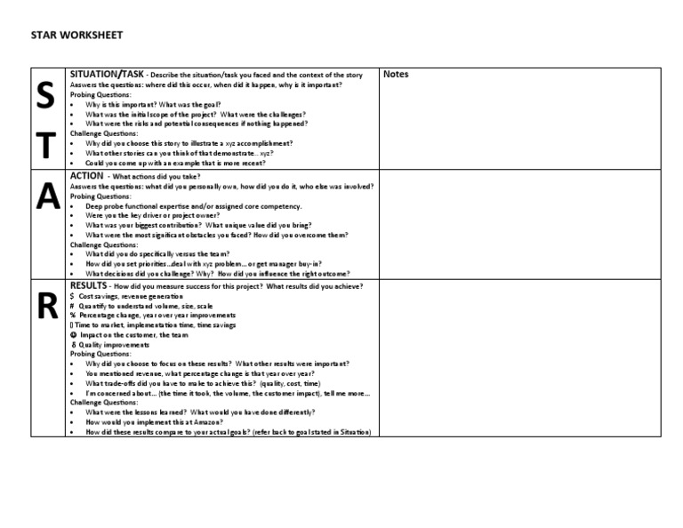 STAR-Worksheet | Download Free PDF | Risk | Cognitive Science STAR-Worksheet | Download Free PDF | Risk | Cognitive Science