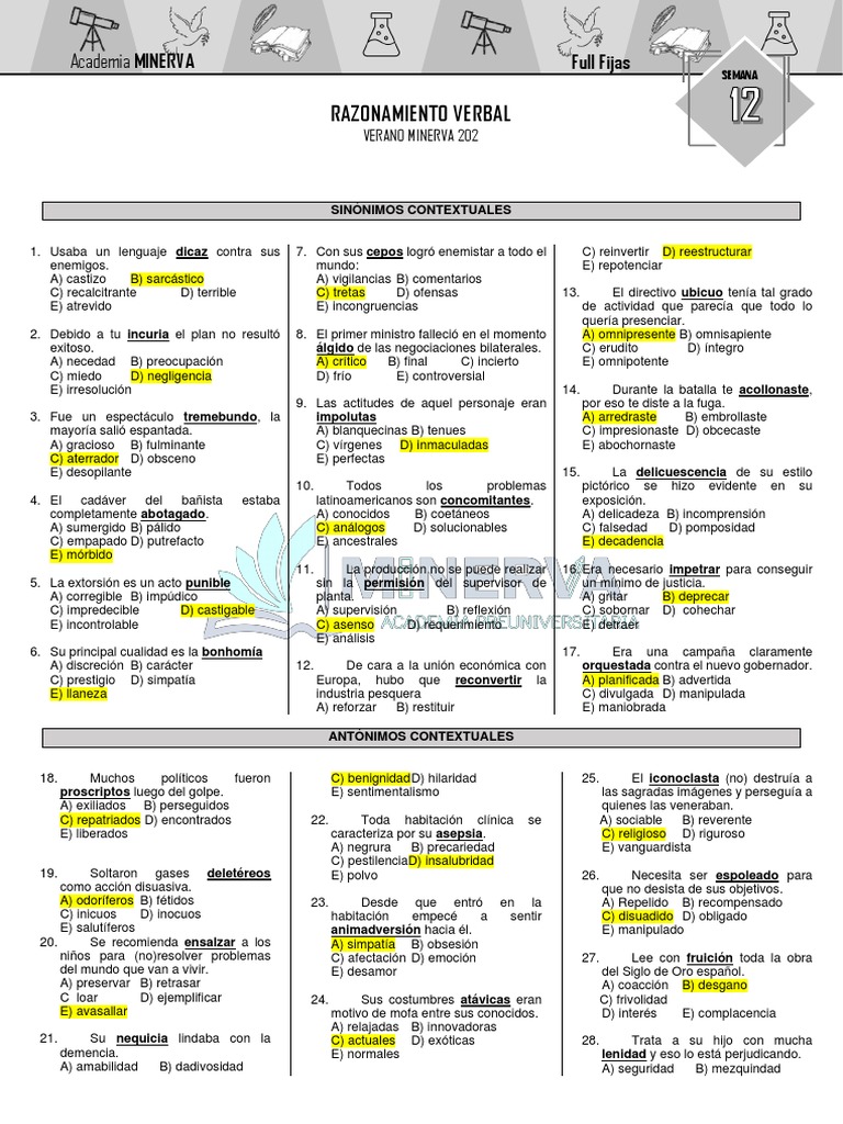 Repaso - General 1 - RV | PDF | Salsa