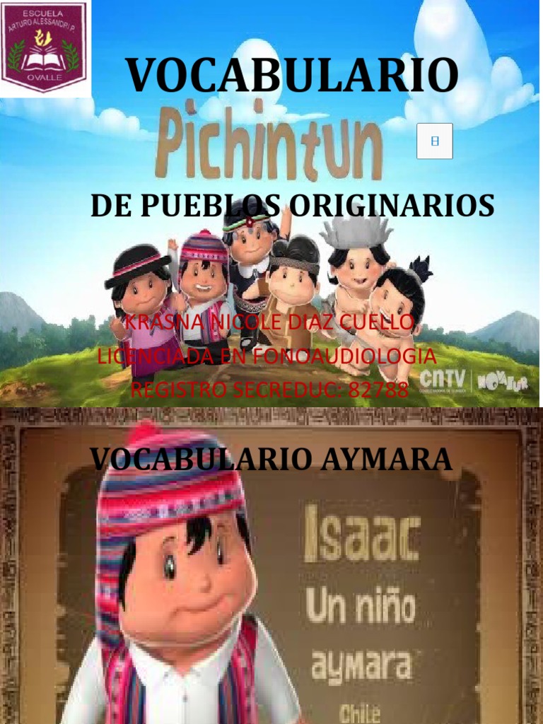Vocabulario de Pueblos Originarios | PDF