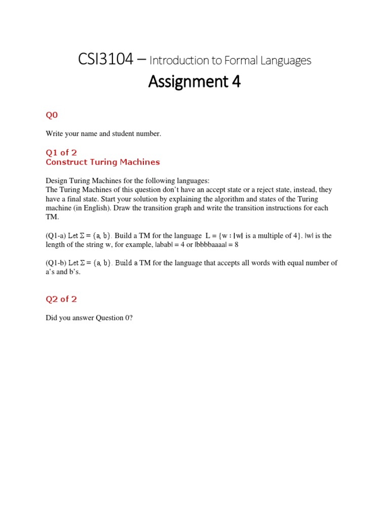 Assignment 4 | PDF