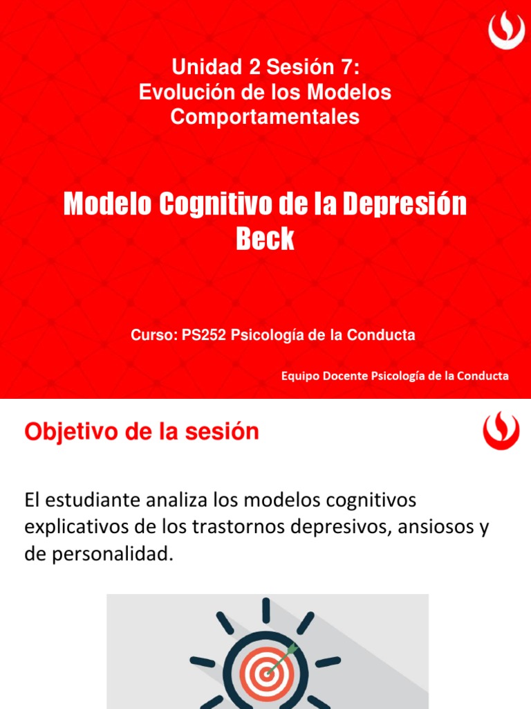 Sem 7 - TCC Beck | PDF | Depresión (estado de ánimo) | Ansiedad