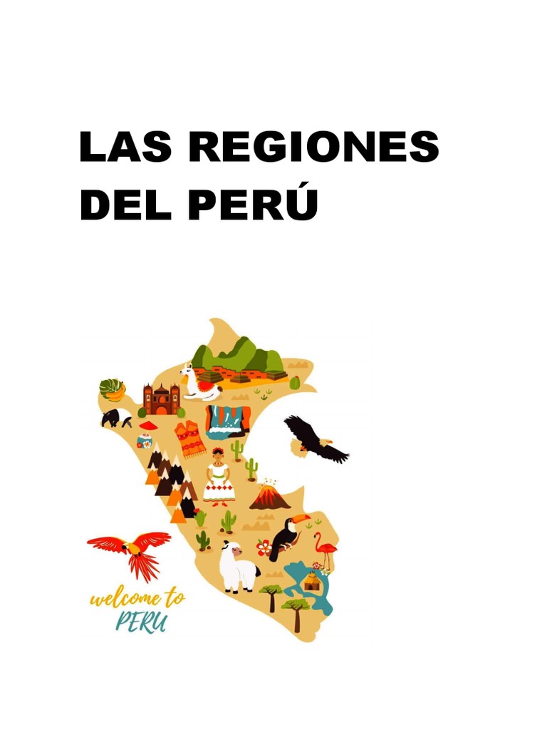 Riquezas y Regiones del Perú | PDF | Perú | Andes