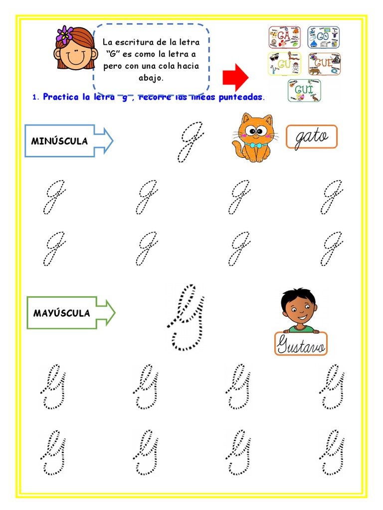 Adicional Ficha Letra G | PDF