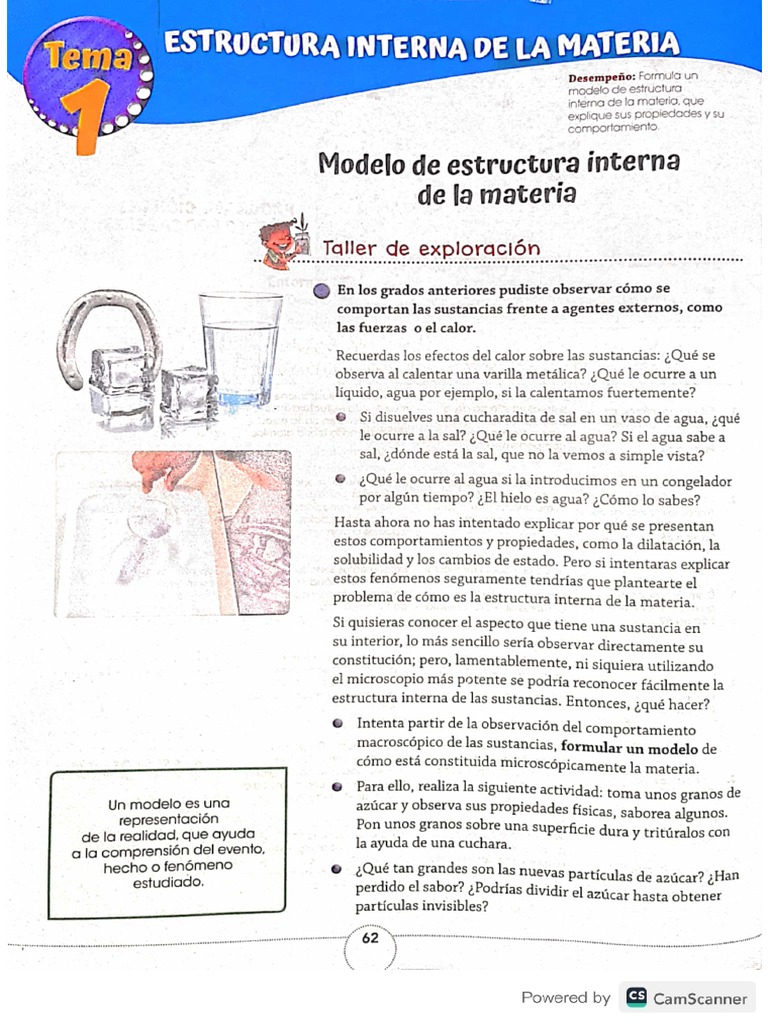 Estructura Interna de La Materia | PDF